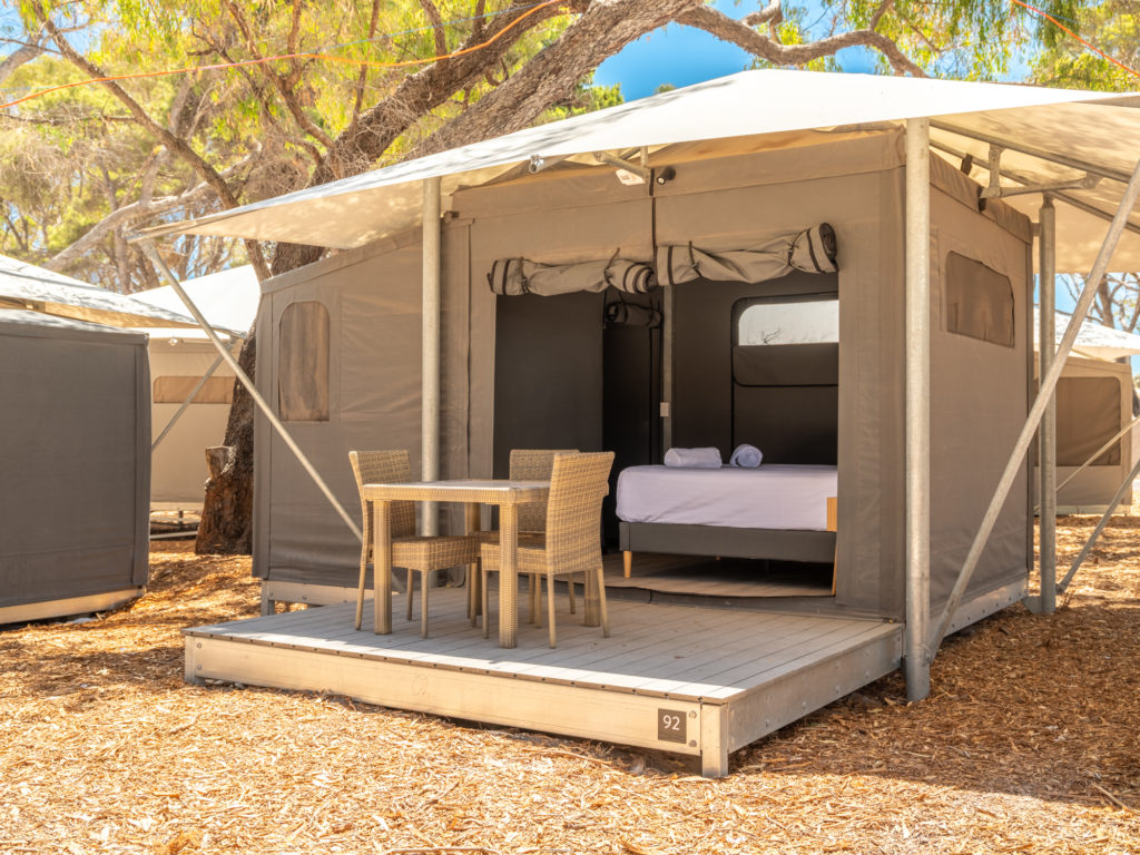 Standard Tent - Glamping Accommodation - Rottnest Express